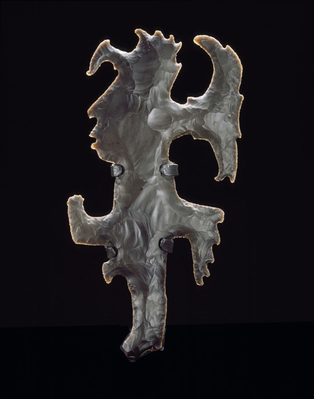 Les "excentriques" mayas en silex et obsidienne